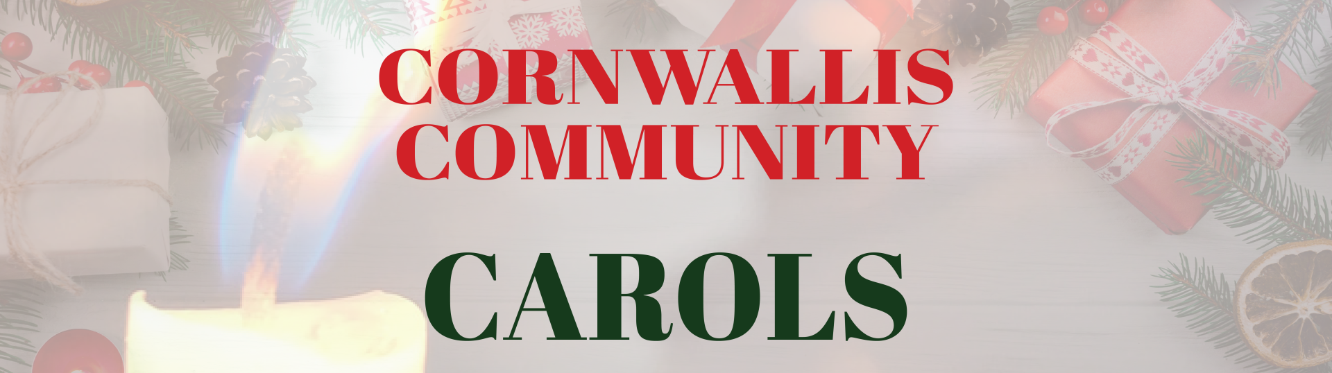 Cornwallis Academy - Carols
